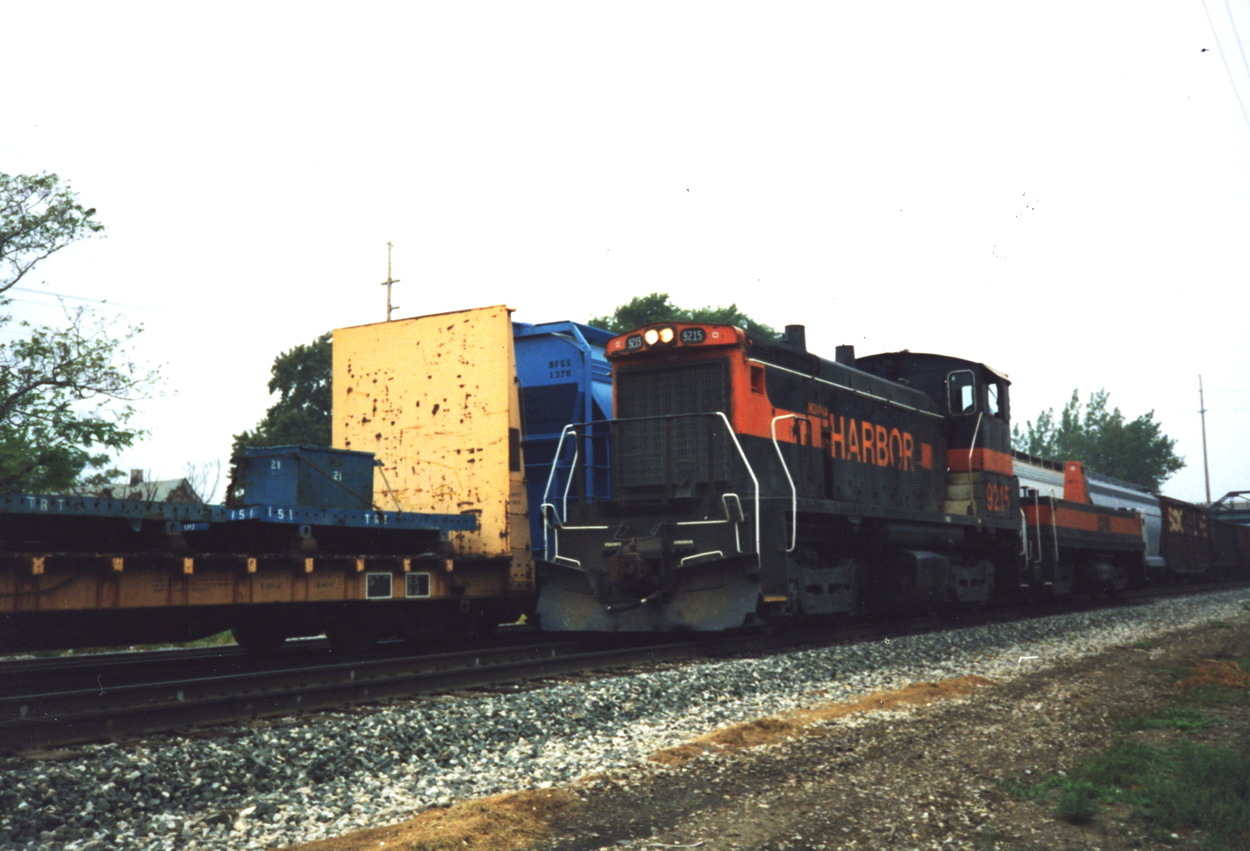 IHB SW1500 #9215 - Indiana Harbor Belt